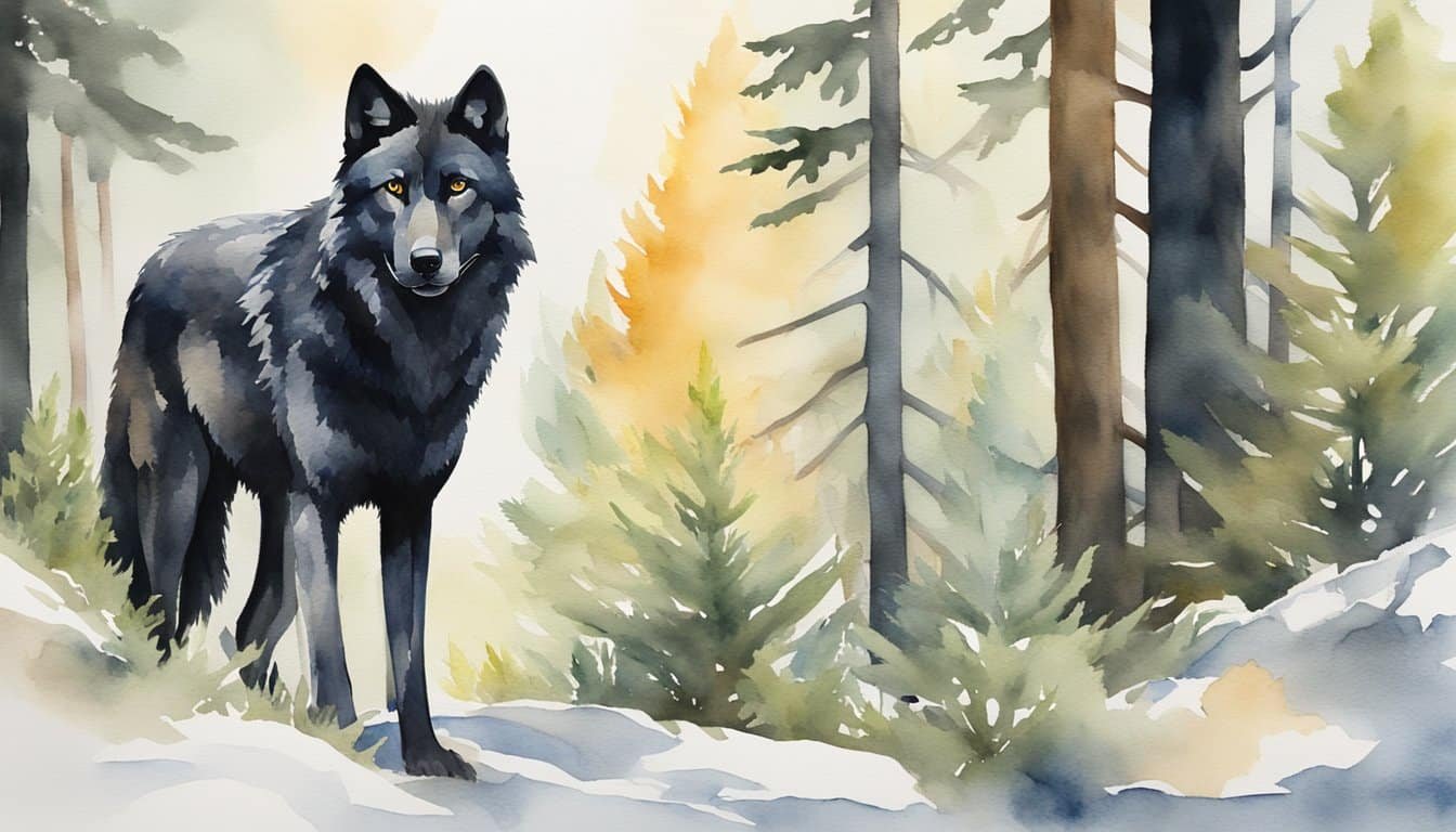 Fascinating Facts About Black Wolves