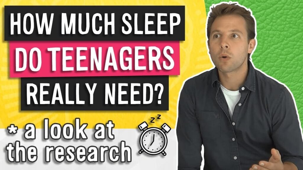 How Much Sleep Do Teens Need Suchscience