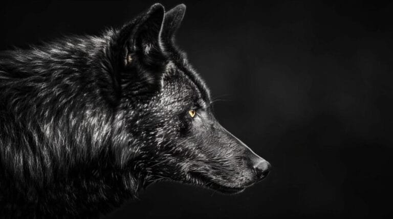 Black Wolf: Elusive Predator of North American Forests – SuchScience
