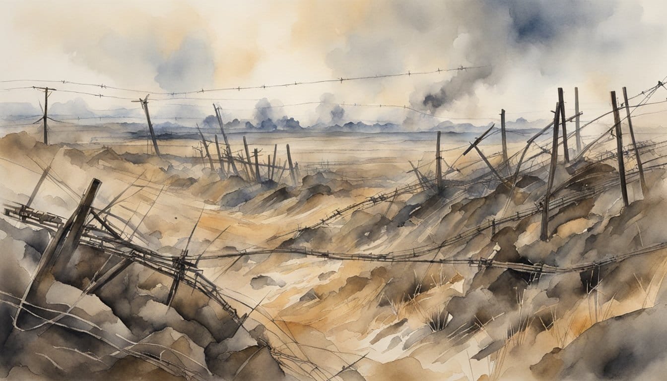 No Man s Land WW1 The Deadly Zone Between Trenches