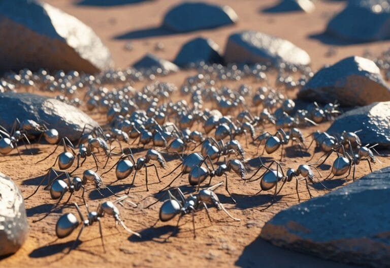 Silver Ants: Nature’s Shiny Desert Survivors – SuchScience