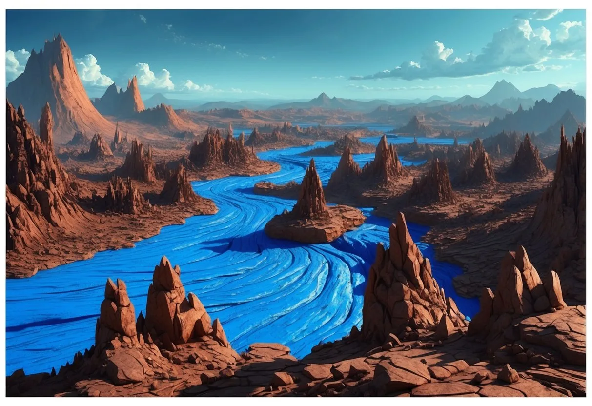 Blue Lava: Nature’s Dazzling Azure Phenomenon – SuchScience