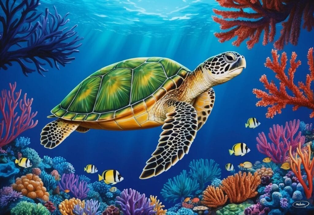 Green Sea Turtle: Gentle Giants of the Ocean – SuchScience