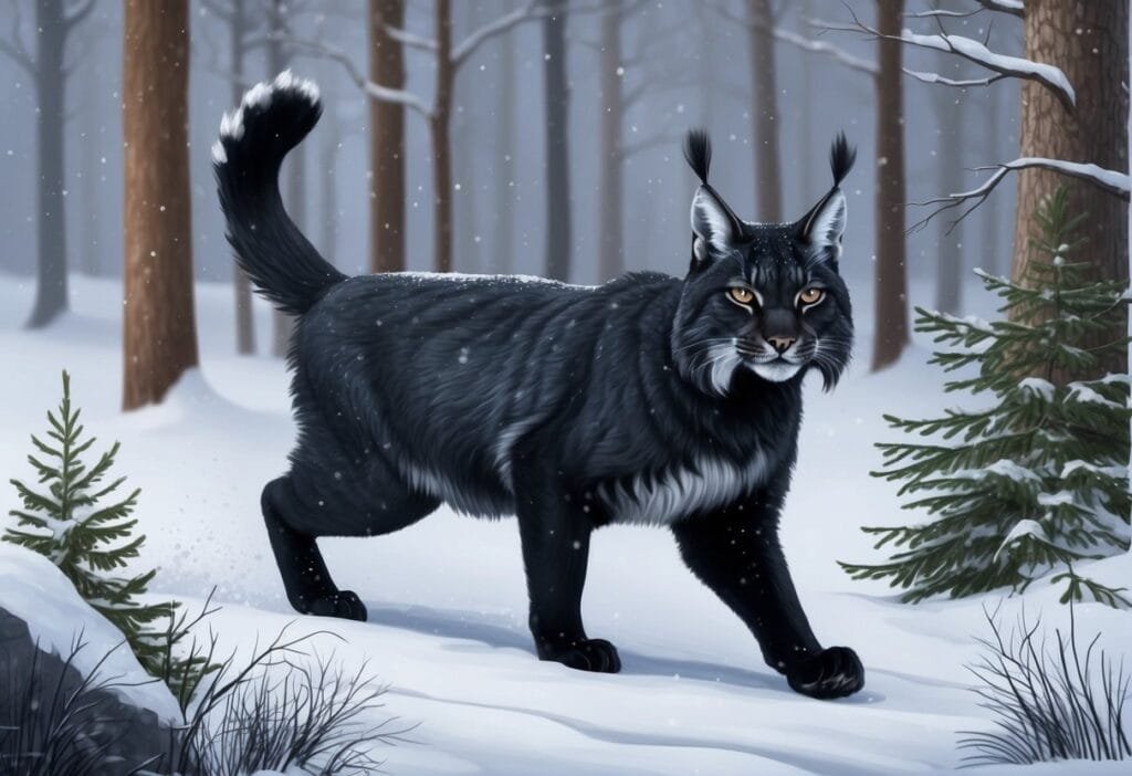Black Canada Lynx: Rare Sighting Delights Nature Enthusiasts – SuchScience