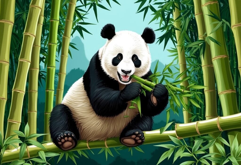 Chinese Panda: Adorable Bear’s Bamboo-Filled Adventure – SuchScience
